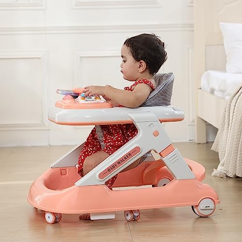 Amazon.com : Marzviyia 5-in-1 Baby Walker with Wheels, Baby Push ...