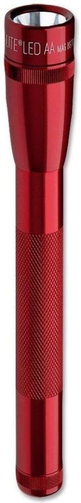 Maglite Mini LED 2-Cell AAA Flashlight Red - SP32036 - Basic Handheld ...