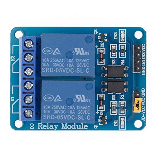 Buy HEQIE-YONGP Relay Module- 5v 2Channel Relay Module With Optocoupler ...