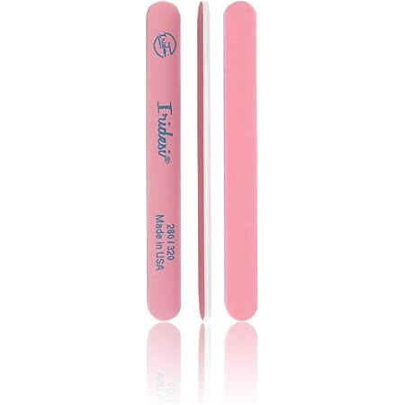 Amazon.com : Iridesi Mini Nail Files Pink 3.5 Inches Long by 1/2 Inch ...