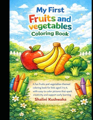 My First Big Book of Yummy Fruits & Veggies: A Fun Fruits and ...