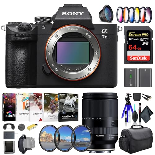 Sony Alpha 7 III - Full-frame Interchangeable Lens Camera 24.2MP, 10FPS ...