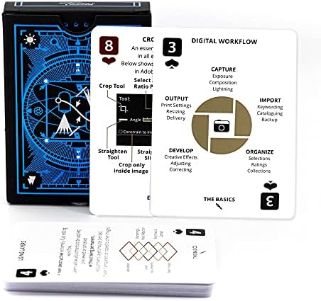 Buy The Photography Deck - Photography Cheat Sheet Cards - Camera ...