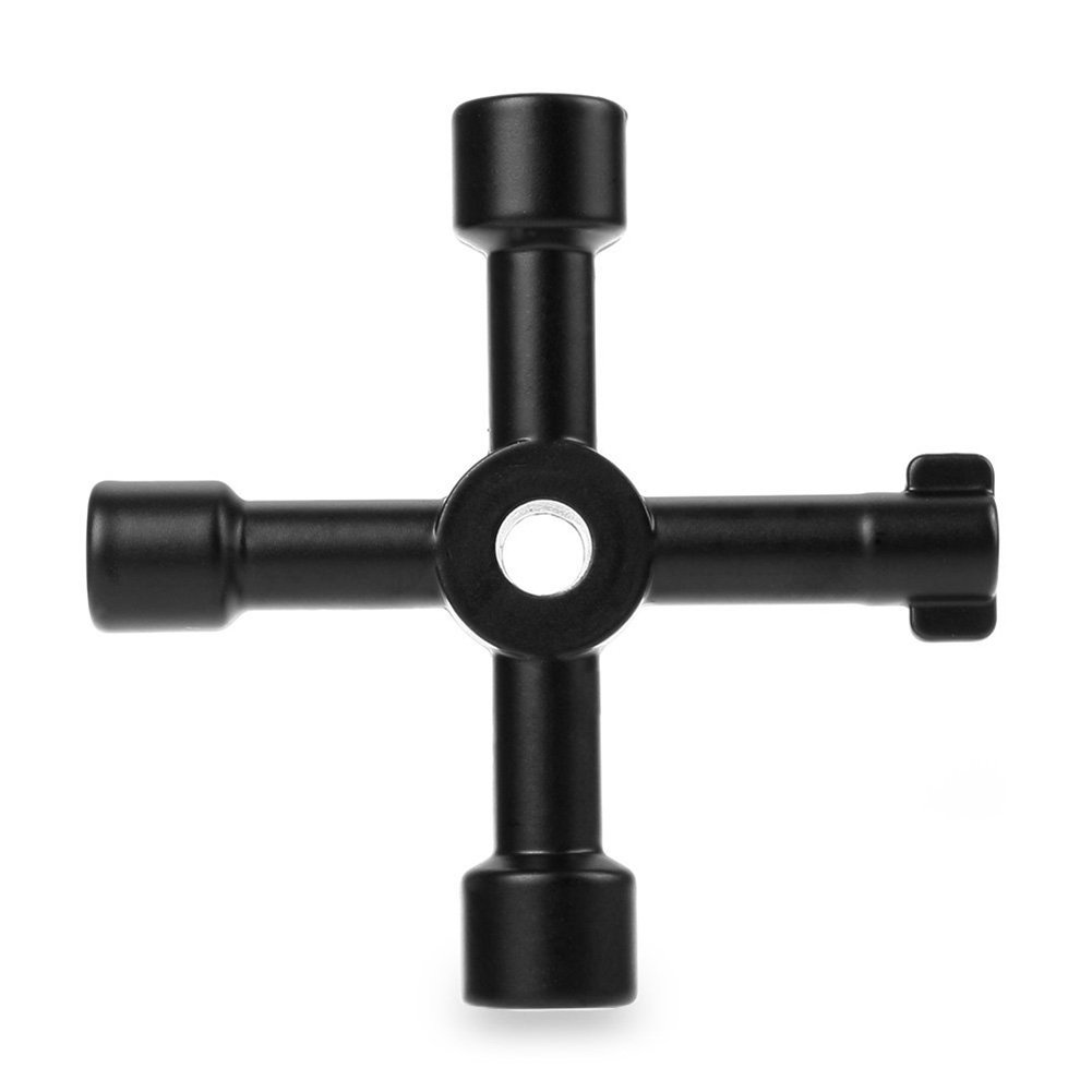 Buy Gaocunh Meter Box Key Service Cross Key Meter Keys 4 Way Multi ...