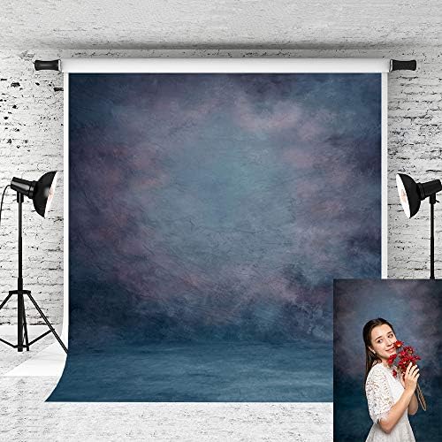 Amazon.com : Kate 5x7ft Retro Blue Backdrops for Photographers Blue ...