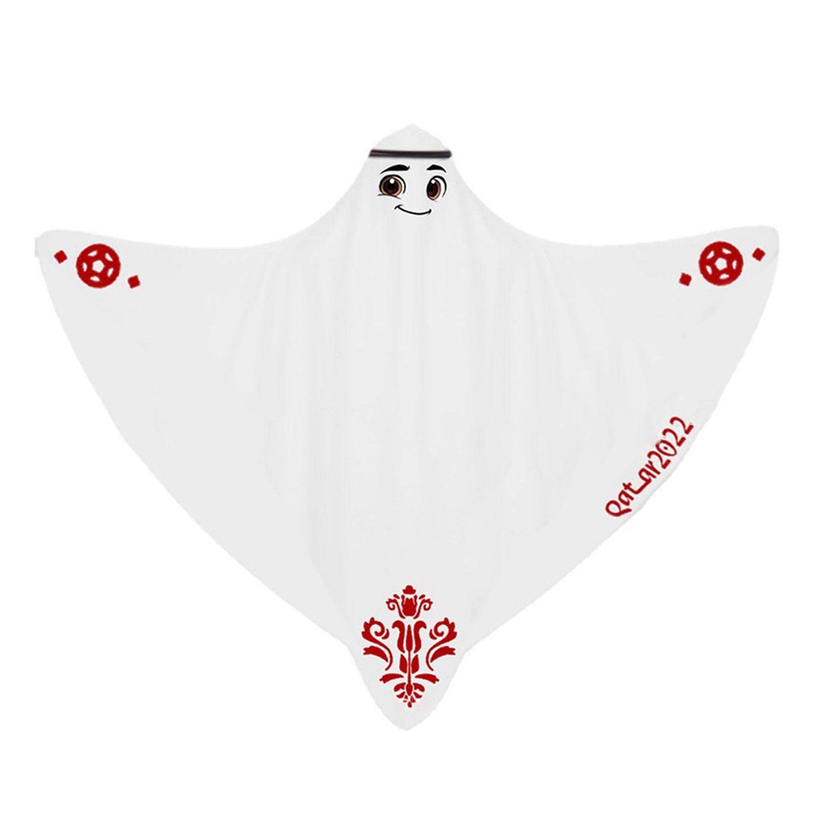 Buy LINGJIONG Qatar Soccer Players Capes, World-Cup Qatar Fan Cape ...