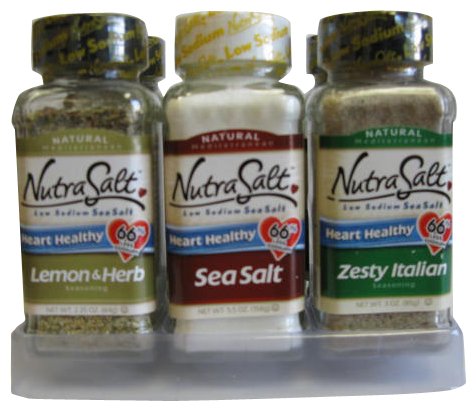 Amazon.com: Nutrasalt Low Sodium Mediterranean Blends Variety Pack of 3 ...