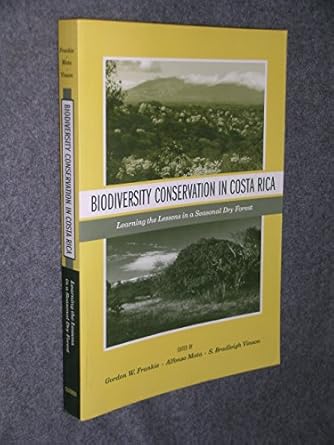 Amazon.com: Biodiversity Conservation in Costa Rica: Learning the ...