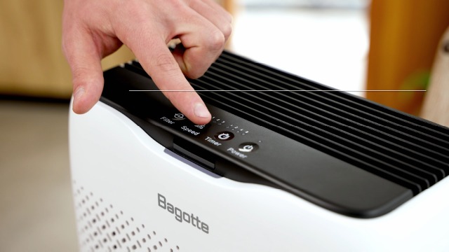Watch Bagotte BAP20 Air Purifier for home large room on Amazon Live