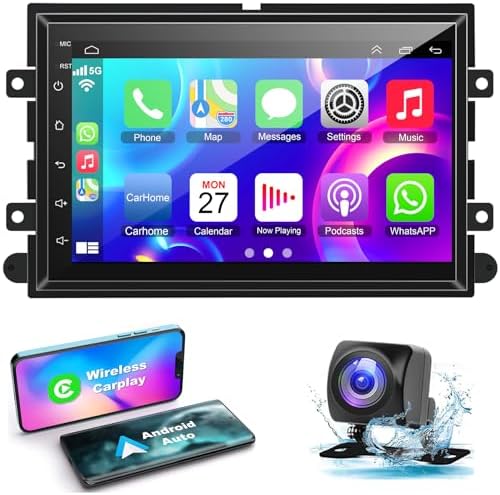 Amazon.com: Android 12 Car Stereo Radio for Ford F150 F250 F350 2004 ...