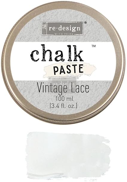 Amazon.com: Prima Marketing Inc. REDESIGN CHALK PASTE, Vintage Lace ...