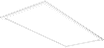 Lithonia Lighting Frame 2x4 LED Lay-in Ceiling Light, 2 ft. x 4 ft ...
