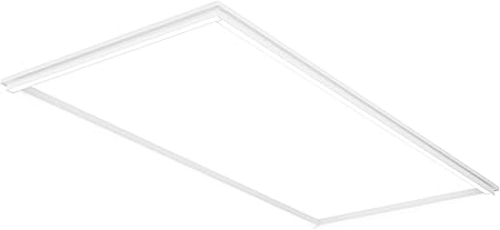 Lithonia Lighting Frame 2x4 LED Lay-in Ceiling Light, 2 ft. x 4 ft ...