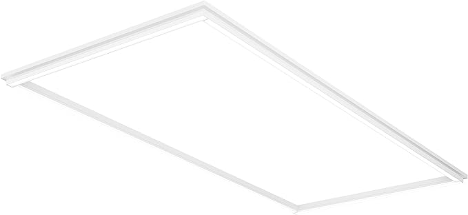 Lithonia Lighting Frame 2x4 LED Lay-in Ceiling Light, 2 ft. x 4 ft ...