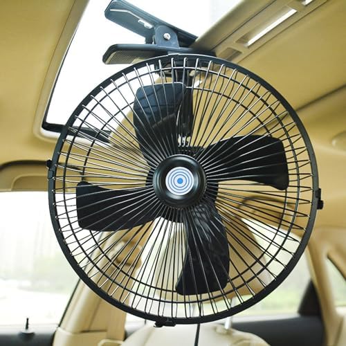 Amazon.com: RoadPro RPSC-857 12-Volt Tornado Truck Fan with Mounting ...