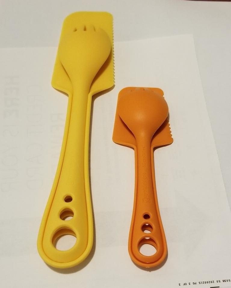 Amazon.com : Guyot Designs Microbites Utensil Set (Tomato) : Camping ...