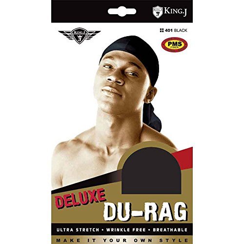 Amazon.com : (6 Pack) King J – Deluxe Durag #401 : Beauty & Personal Care