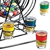 Amazon.com | Crystal Clear Shot Glass Lottery Bingo Bar Game Set: Shot ...