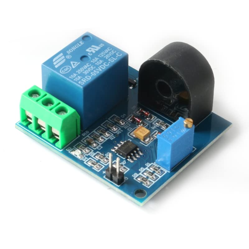 Snapklik.com : 000 5Pcs 035A AC Overcurrent Protection Sensor Module 5V ...