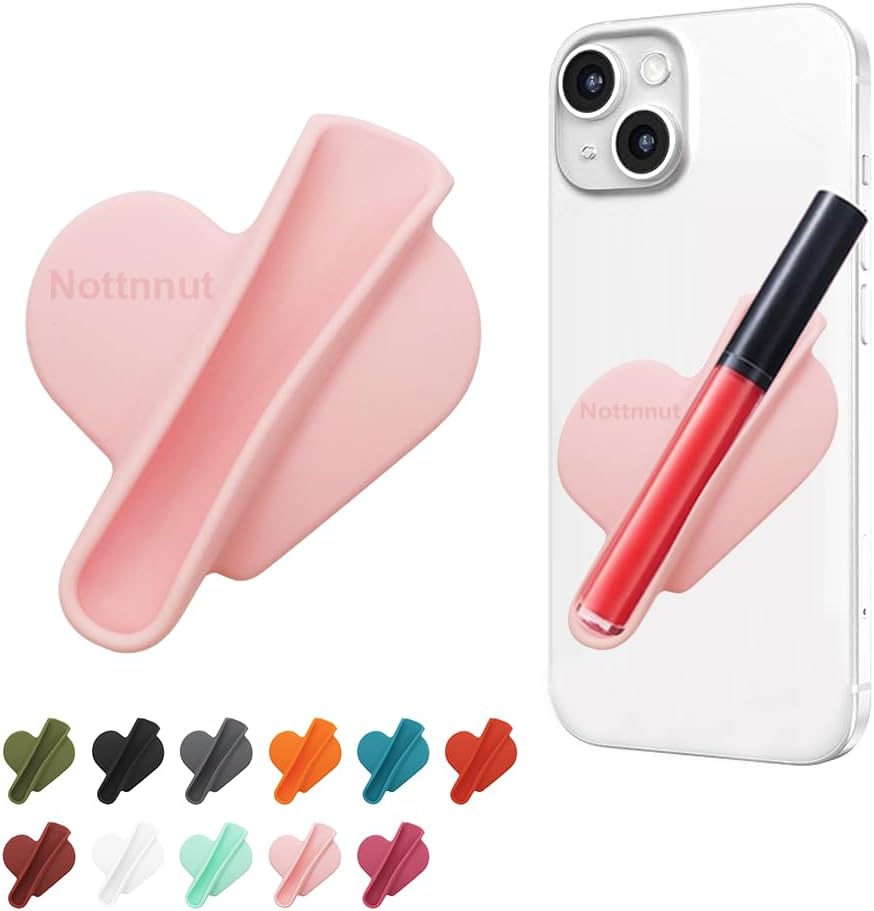 Amazon.com: Pucker Pink Magnetic Lip Gloss Holder Phone Case | 10ml ...