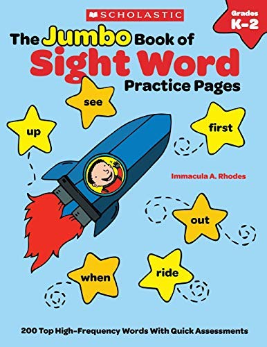 The The Jumbo Book of Sight Word Practice Pages: Super-Fun ...