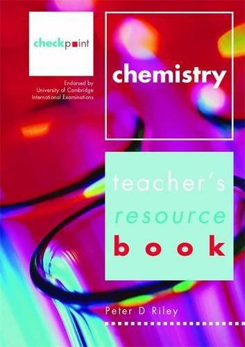 Checkpoint Chemistry: Teacher's Resource Book: Riley, Peter D ...