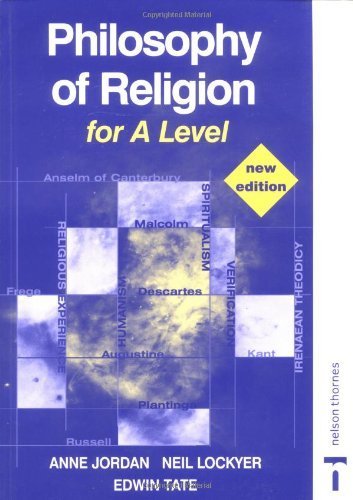 Philosophy of Religion for a Level: Jordan, Anne Lockyer: 9780748767601 ...