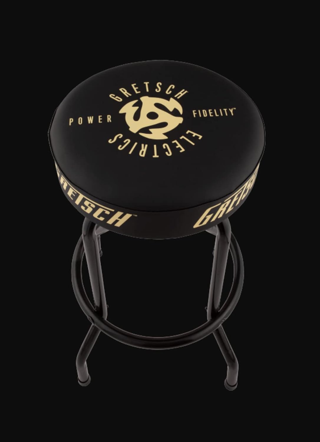 Gretsch 30" Power and Fidelity Black Bar Stool Guitar Stool : Amazon.co ...