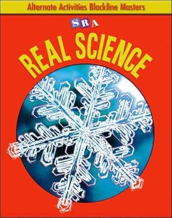 SRA Real Science: Alternative Activities Level 1: Science Research ...