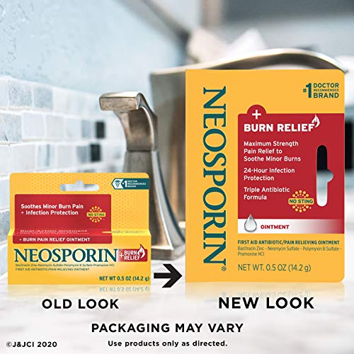 Reviews for Neosporin Dual Action Burn Relief & First-Aid Antibiotic ...