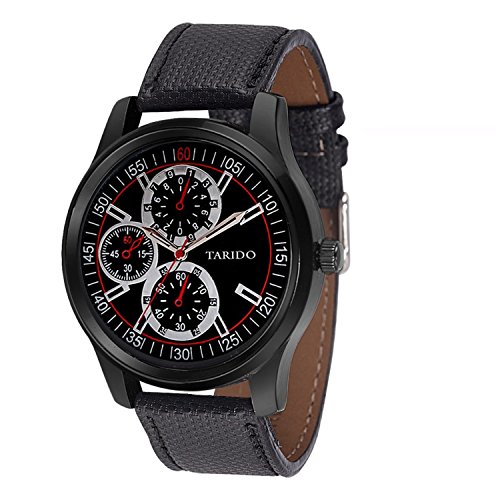 Tarido Black Dial Wrist Watch Combo for Men/Boys : Amazon.in: Fashion