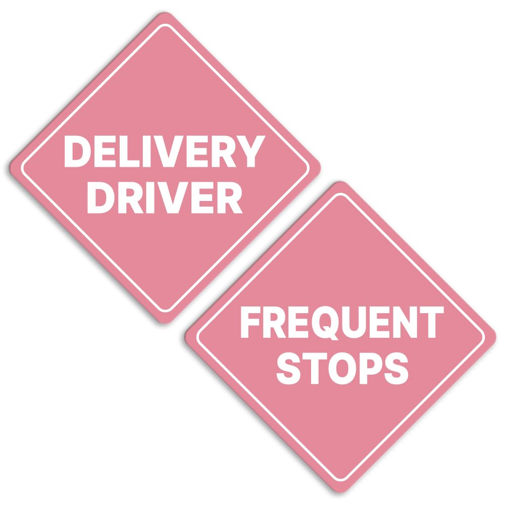 Uber Sticker For Car Delivery Driver Car Magnet - Reflective Frequent ...