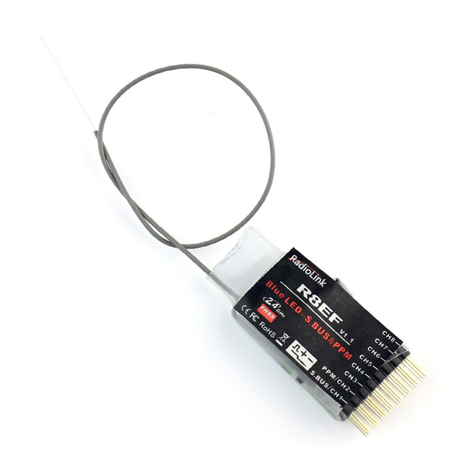 Buy Joberio Radiolink R8ef - R8ef Radiolink 2.4Ghz 8CH 8 Channels Gyro ...