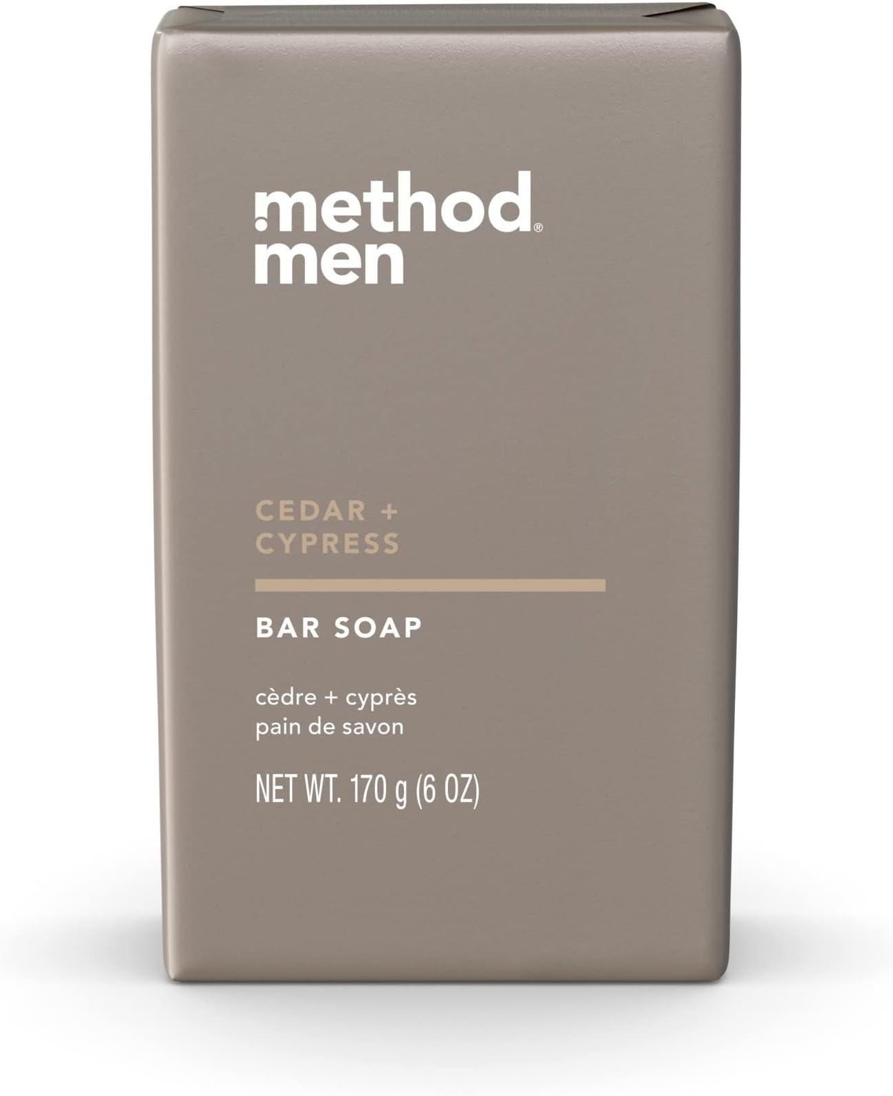 Amazon.com: Method Men's Exfoliating bar Soap, Sea + Surf, 6 oz, 1Count ...