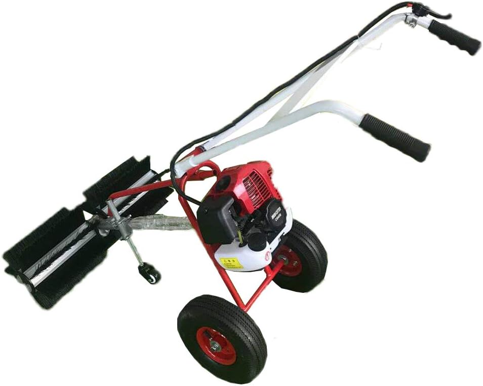 Amazon.com: Handheld Sweeper, 43CC 2 Stroke 1.7HP Engine Sweeping Broom ...