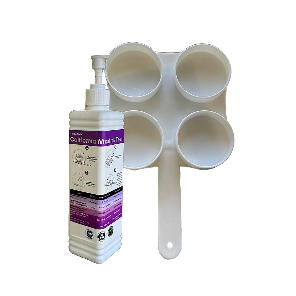 Chimertech's California Mastitis Test Kit (CMT) including paddle - Cow ...