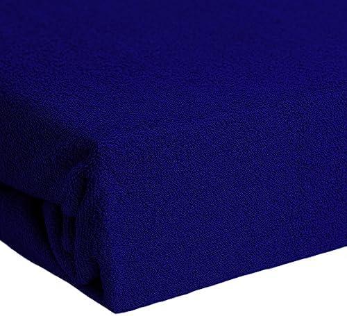 Stretch Terry Towelling Fitted Sheet 10" Deep Mattress Cover Fully ...