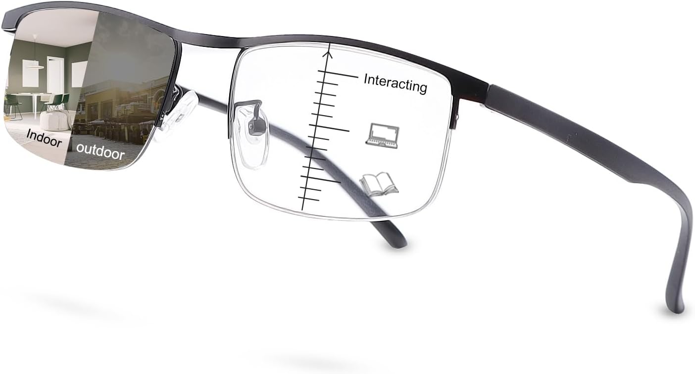 Amazon.com: Eyekepper Transition Reading Glasses Photochromic Readers ...