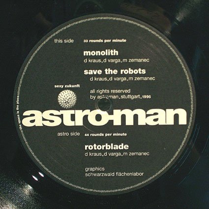 Man or Astro-man - Man or ASTRO-Man? - "Postphonic Star Exploration ...