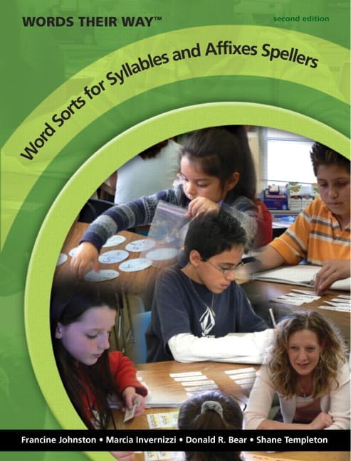 Amazon.com: Words Their Way Word Sorts for Syllables and Affixes ...
