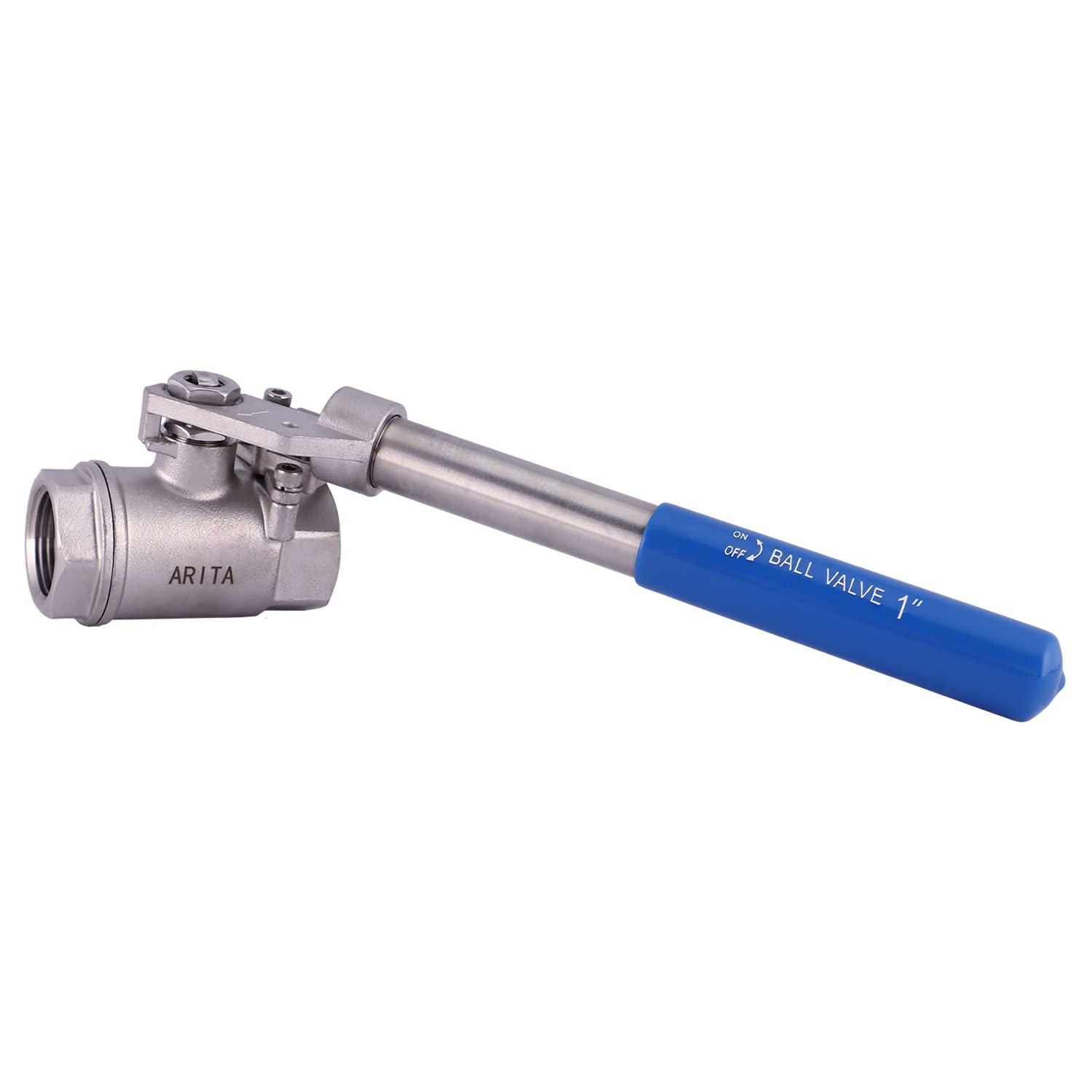 Buy ARITA Spring Return "Deadman" Handle Ball Valve 1", Stainless Steel ...