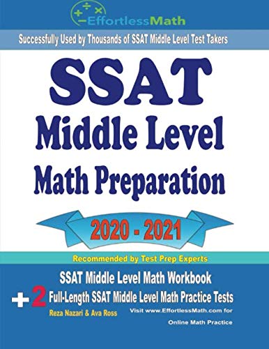 SSAT Middle Level Math Preparation 2020 - 2021: SSAT Middle Level Math ...