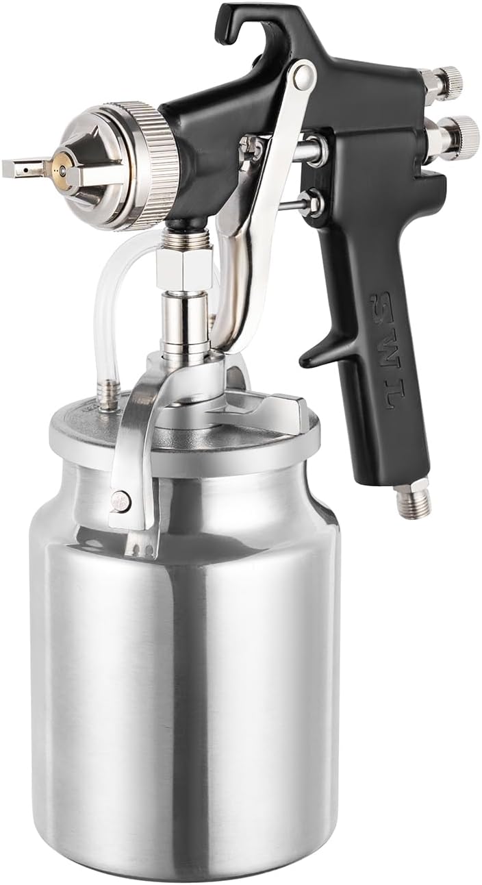 Amazon.com : Dynastus Suction Feed 33 oz Siphon Air Spray Gun ...