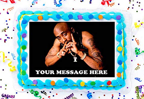 Buy Tupac Shakur Cake Topper Edible Image Personalized Cupcakes ...