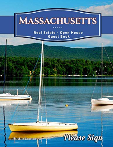 Massachusetts Real Estate Open House Guest Book: Spaces for guests ...