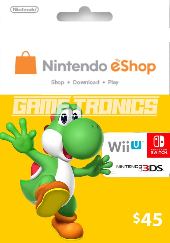 $45 Nintendo eShop Gift Card - Code Only : Amazon.in: Video Games