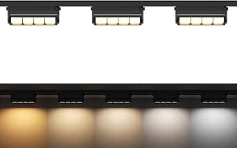TuyuBEE 5 Color Linear H Track Lighting Heads H Type Track Light Heads ...