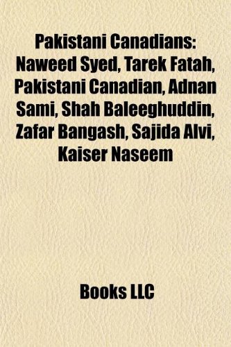 Amazon.in: Buy Pakistani Canadians: Naweed Syed, Tarek Fatah, Pakistani ...