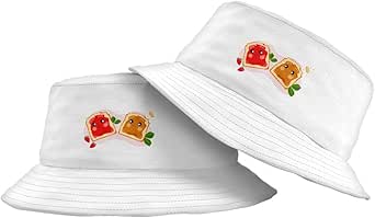 Peanut Butter and Jelly Bucket Hat - Cute Hat - Printed Bucket Hat at ...