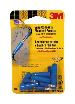 3M 3838 2.875 by 0.75 by 4.75-Inch Snap Connects, 7-Pack : Amazon.in ...